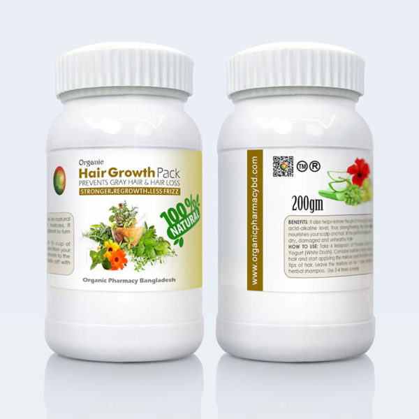 Hair Growth Pack [200gm] – Organic Pharmacy Bangladesh.com